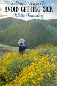 3 Simple Ways to Avoid Getting Sick While Traveling – Ordinary Traveler